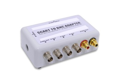 BNC Box - Scart to BNC adapter for console / pro monitor