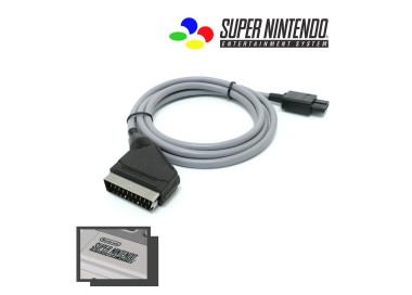 Premium RGB scart cable for PAL Super Nintendo / SNES