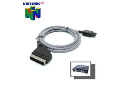Premium RGB scart cable for RGB modded N64 / Nintendo 64