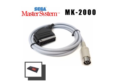 Premium RGB scart cable for MK-2000 Master System