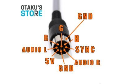 Premium RGB scart cable PC Engine - NEC